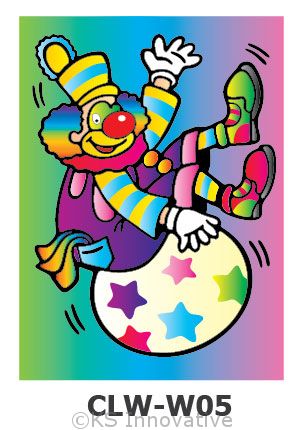 Sand Art *Theme Park* - CLOWNS