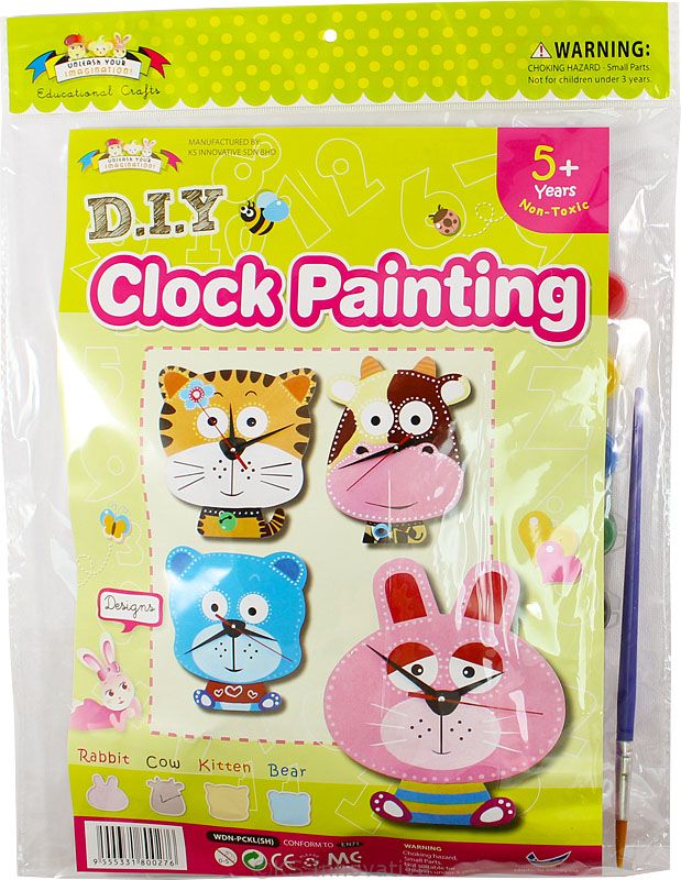 Do-it-Yourself Clock Painting