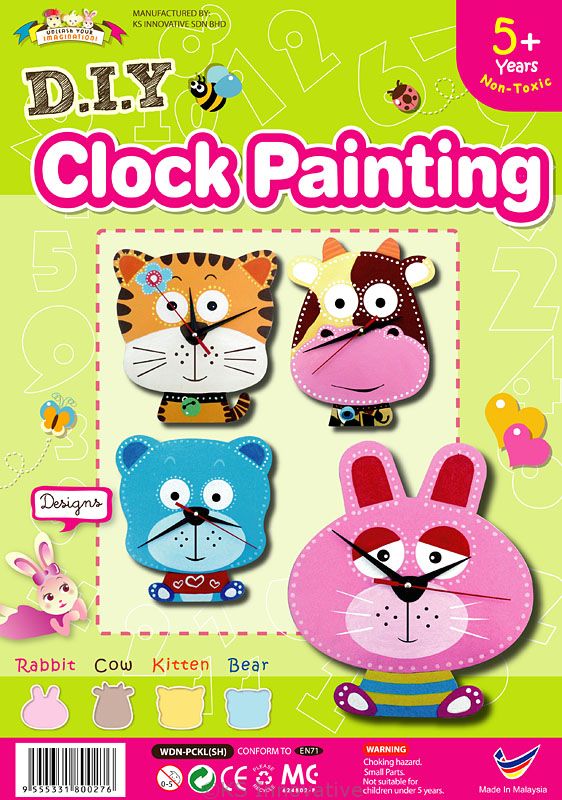Do-it-Yourself Clock Painting