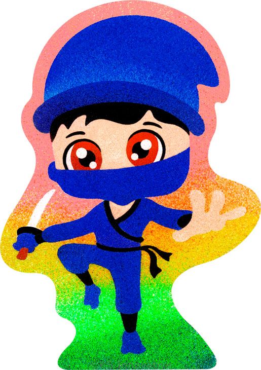 Sand Art Boys! Deco Board - Ninja Master