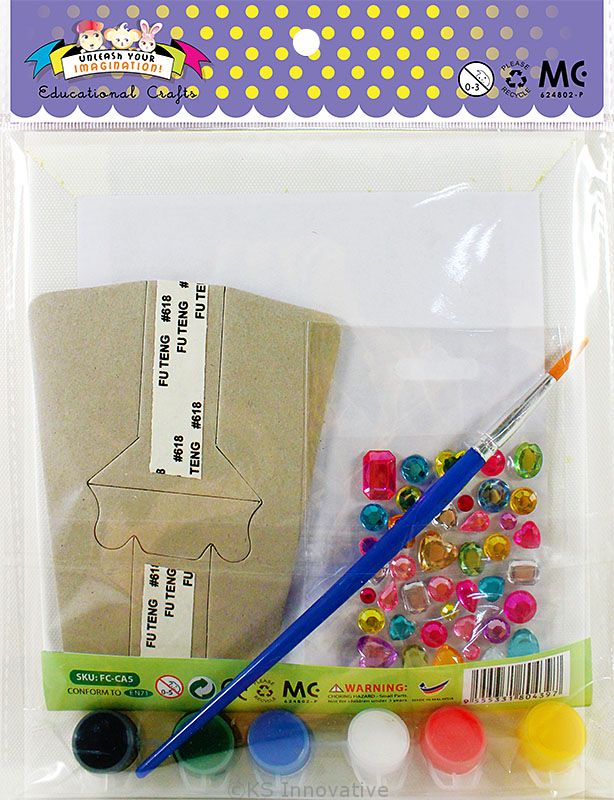 Canvas Art Medium With Jewel Sticker - Kit / Loose